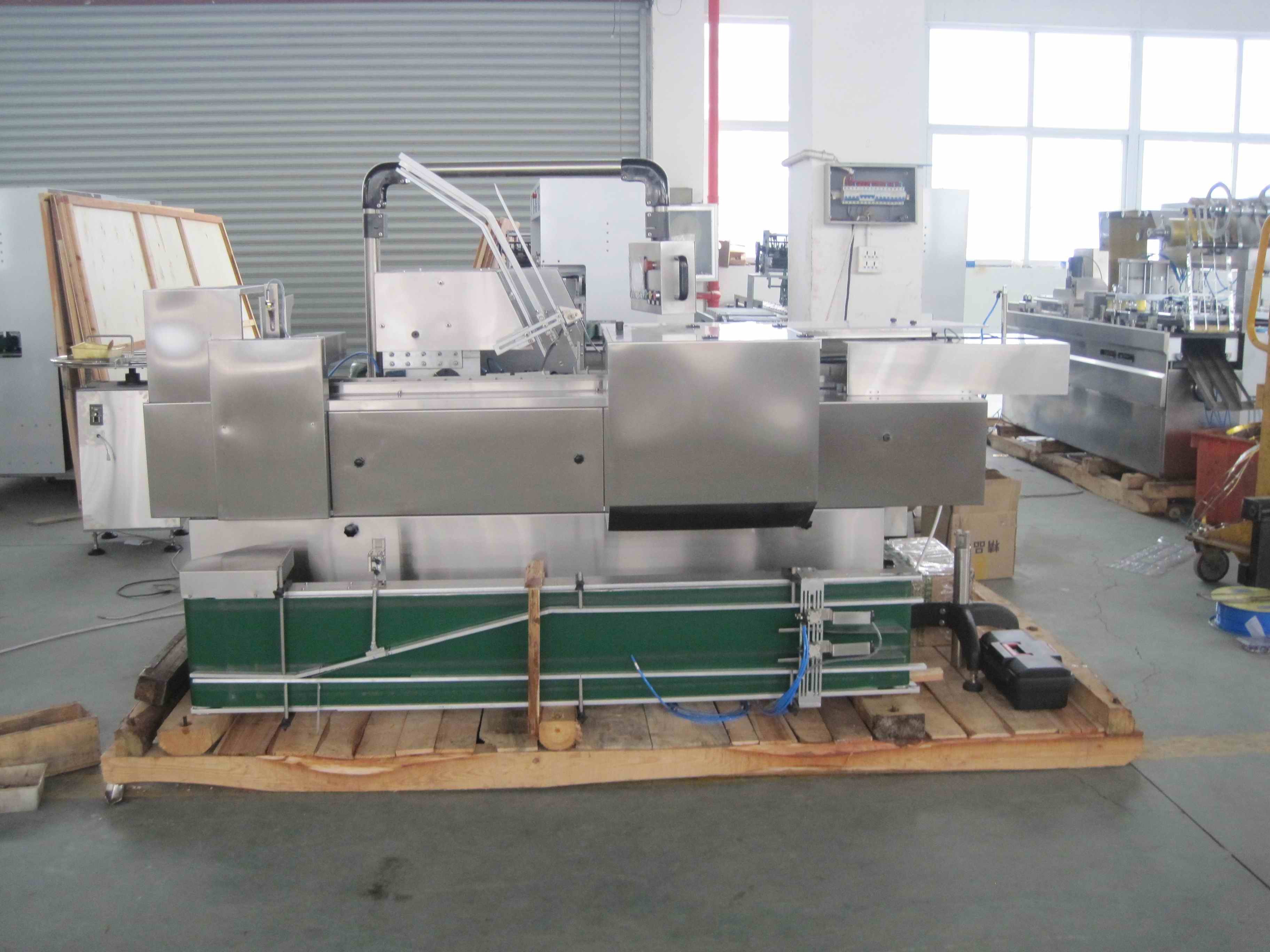 316 Stainless Steel Auto Cartoning Machine / Blister Auto Cartoner Machine