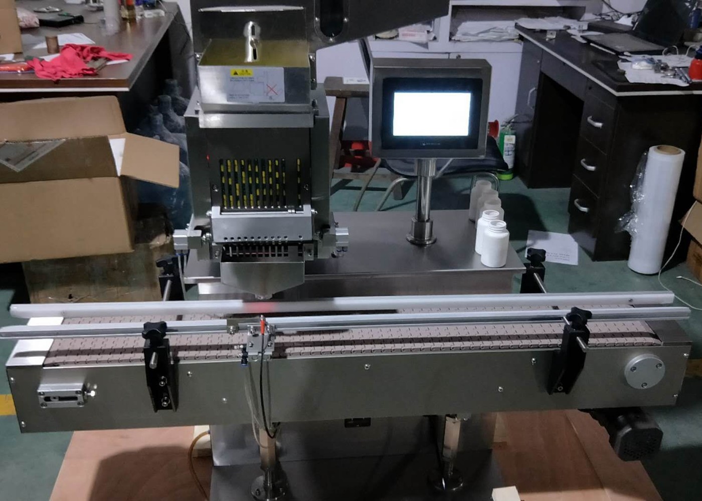 Automatic 6 Channels High Precision Hard Capsule Counter / Capsule ...